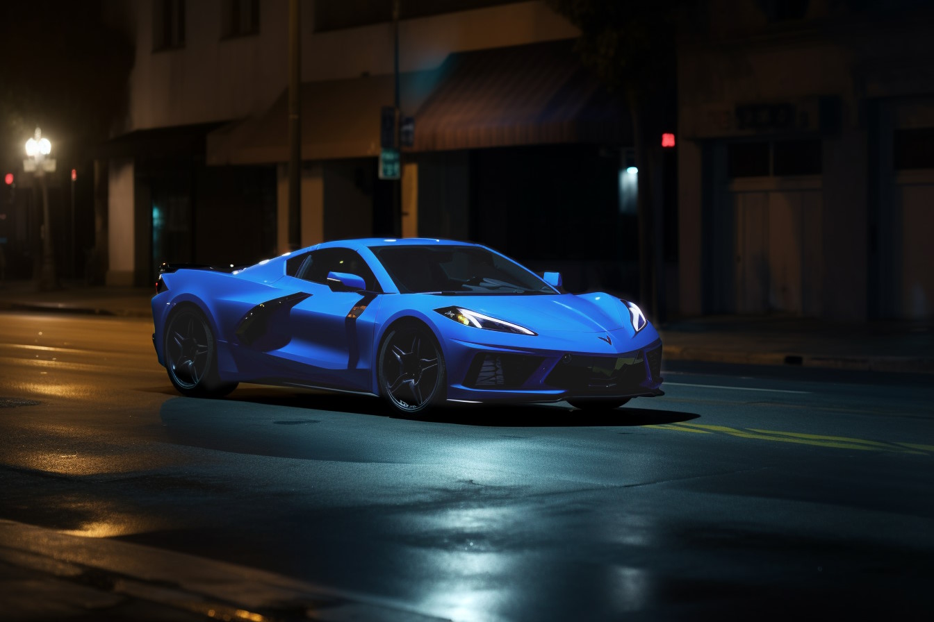 $50,000 Reward for Driver of Rare Rapid Blue Corvette involved in