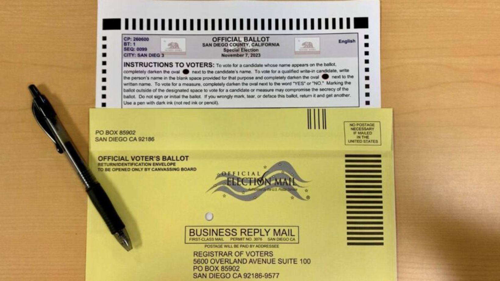 600,000 Ballots Dispatched for Crucial November 7 Special Elections in