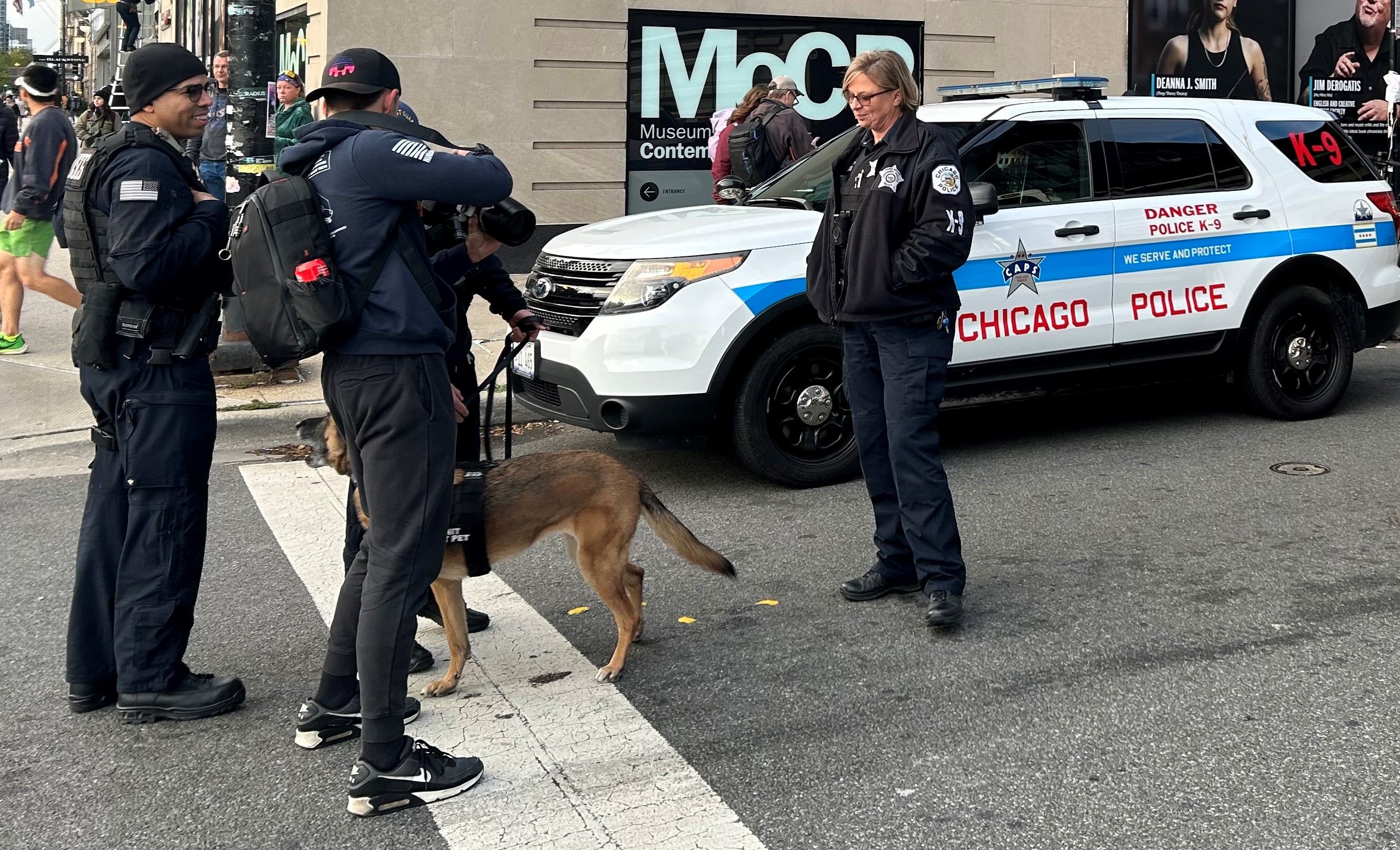 Chicago Police Ensure Safety During Bank of America Marathon