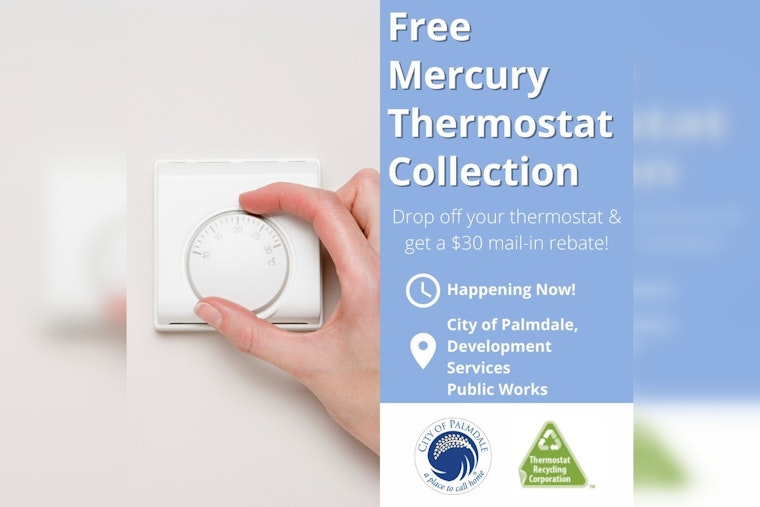 City of Palmdale Joins Forces with TRC to Promote Recycling of Mercury