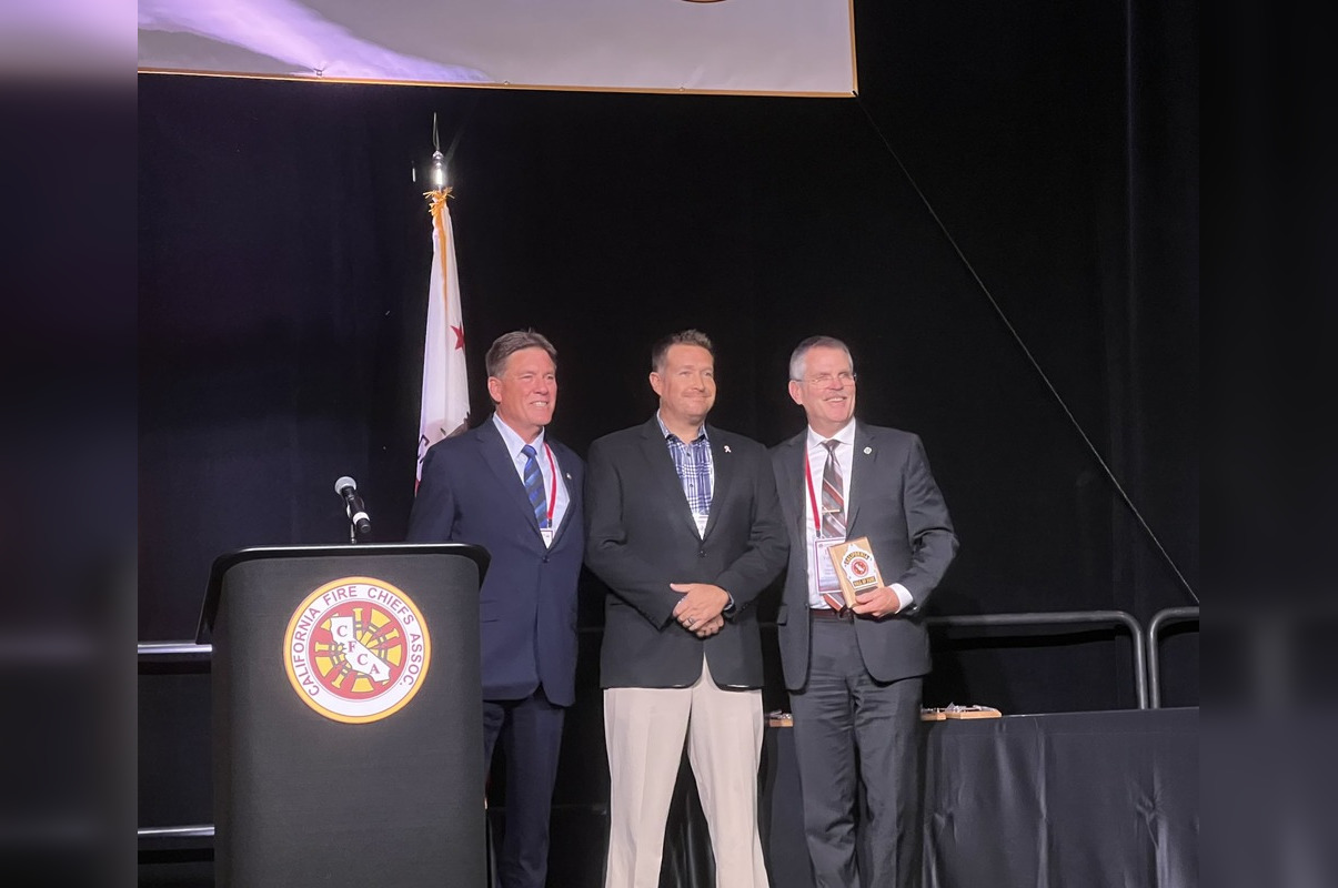 Fire Chief Brian Fennessy Inducted into California Fire Chiefs
