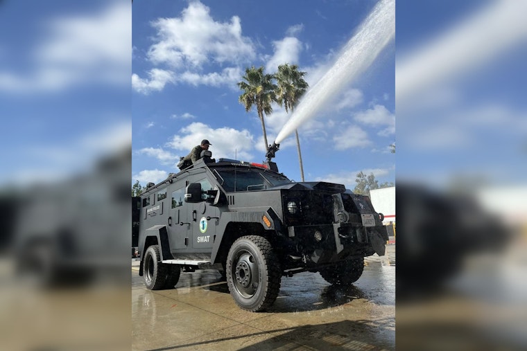 Irvine PD and OCFA Enhance Skills and Unveil Lenco BearCat MedEvac in
