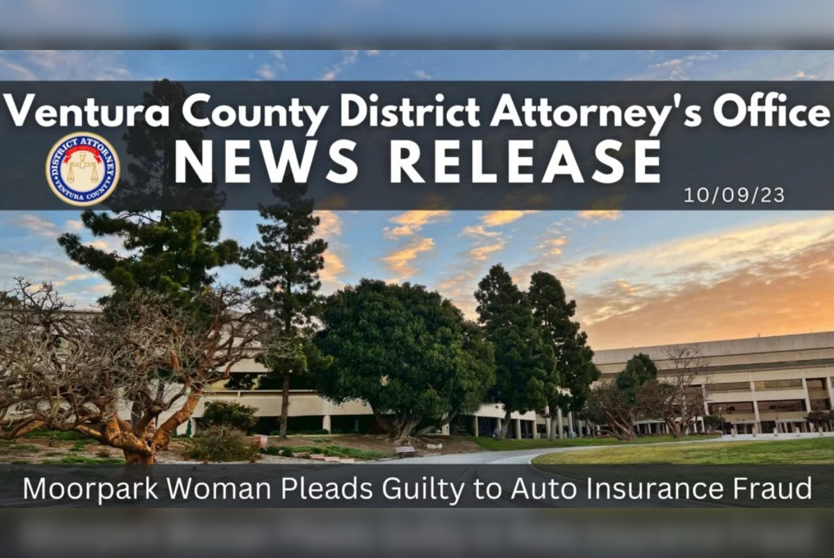 Moorpark Woman Admits to Insurance Fraud