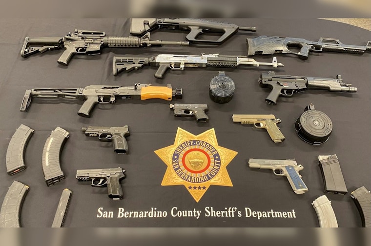 Meth, Other Drugs & 17 Firearms Seized in Operation across San