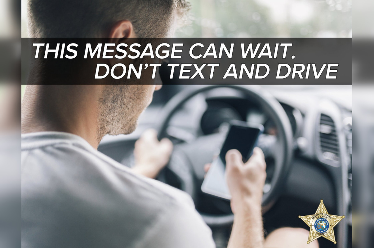 Orange County Sheriff's Department Targets Distracted Driving in