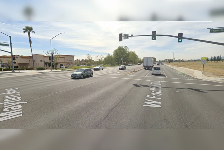 Truck-Pedestrian Collision on Foothill Boulevard Causes Pedestrian
