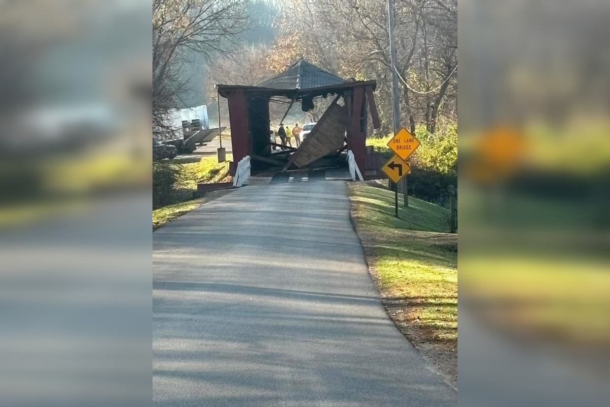 18-Wheeler GPS Folly Leaves Historic Princeton Bridge in Peril