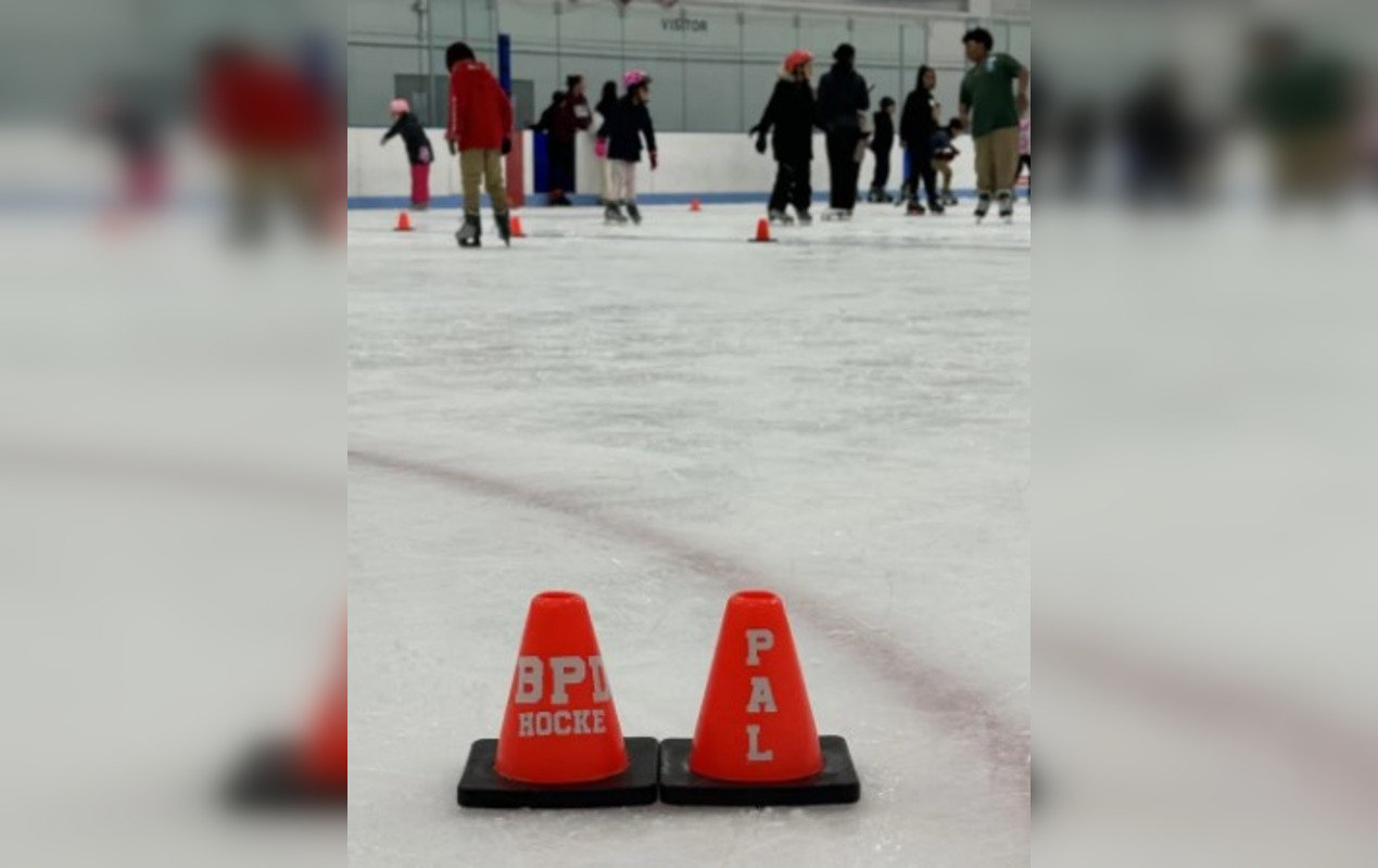 Boston Police Department Teams Up with PAL to Introduce Learn to Skate