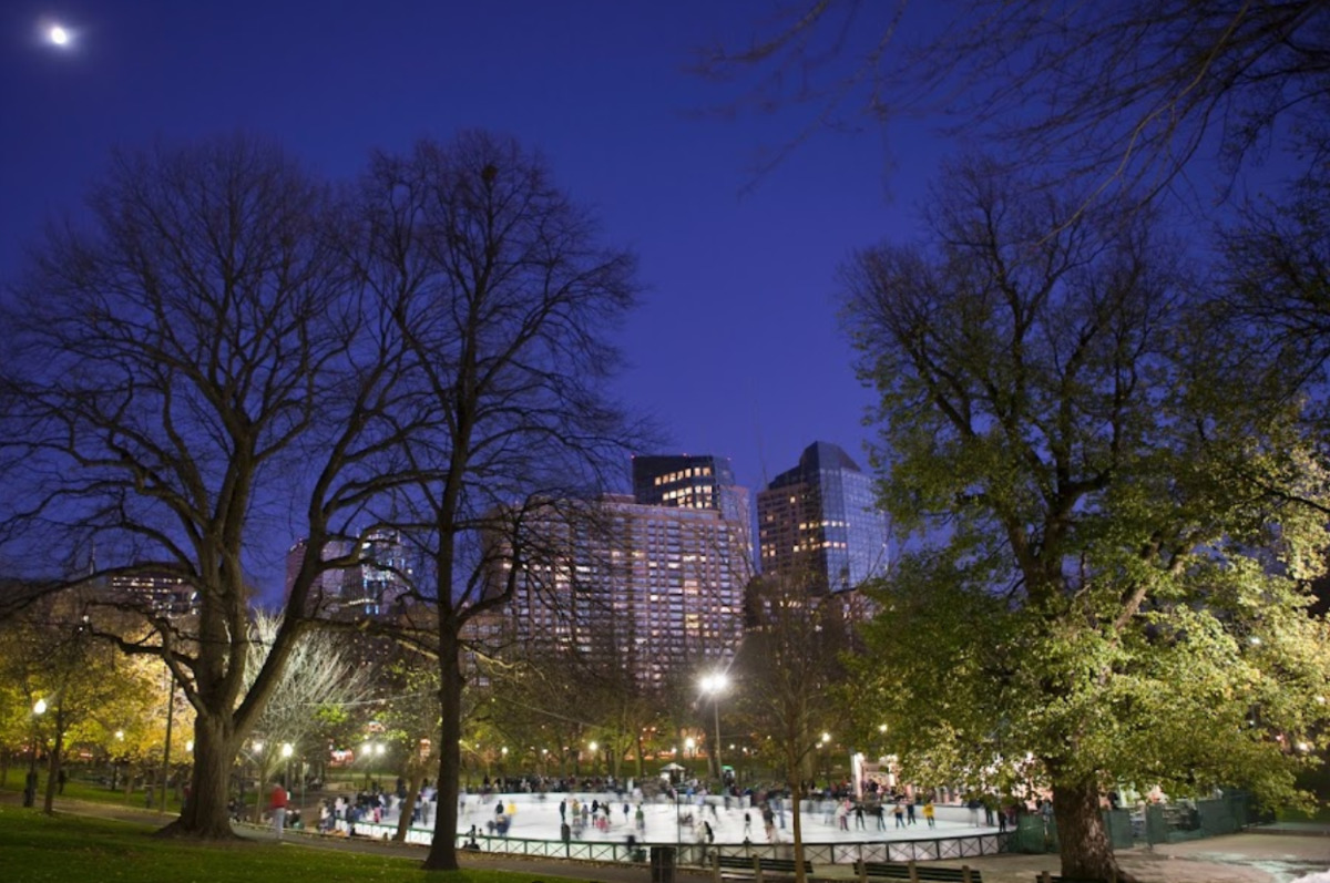 Boston's Beloved Frog Pond Reopens for Icy Escapades on Historic Ice