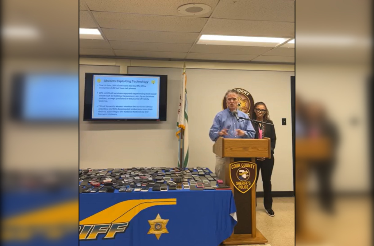 Cook County Sheriff's Office and 911 Cell Phone Bank Partner to