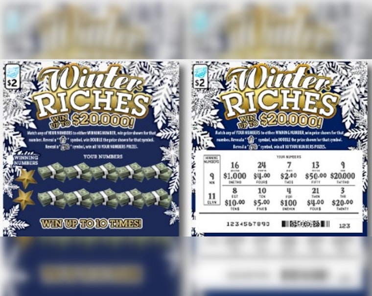 Illinois Lottery and IDVA Launch Winter Riches Instant Ticket to