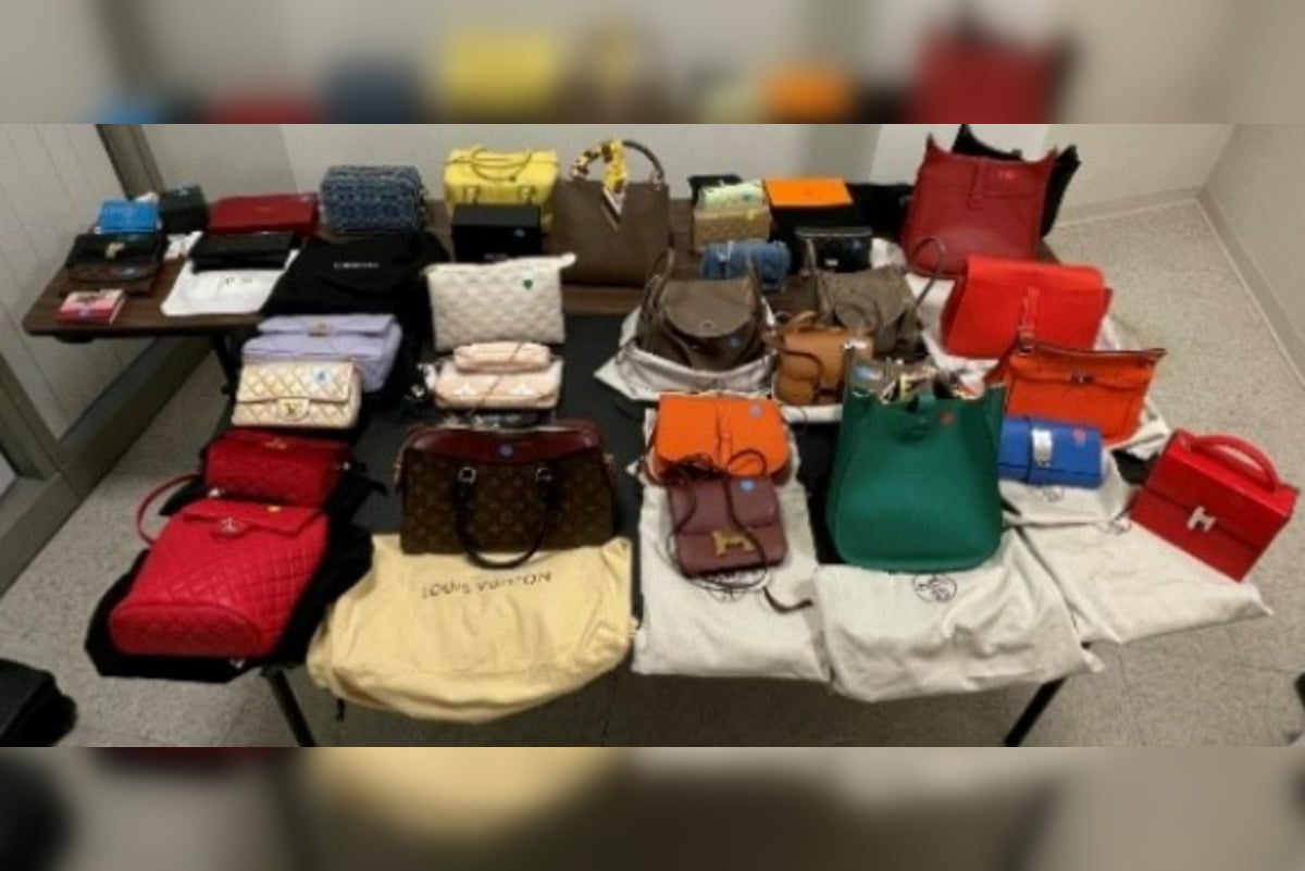 In Los Angeles, authorities busted a luxury handbag fence, shedding