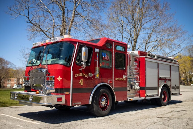 Ipswich Firefighter Hospitalized in Massachusetts House Blaze After