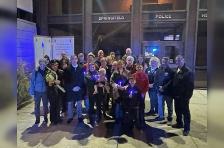 Project Blue Light Ceremony Honors Fallen Officers and Supports