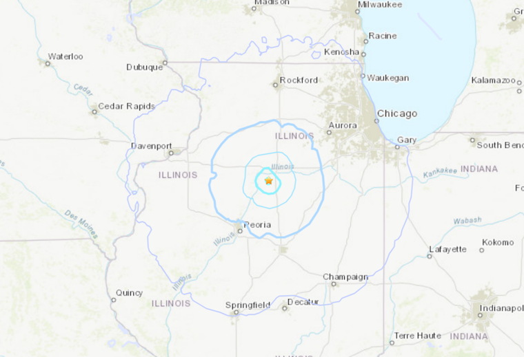 Putnam County Shaken: 3.6 Magnitude Earthquake Rattles Illinois