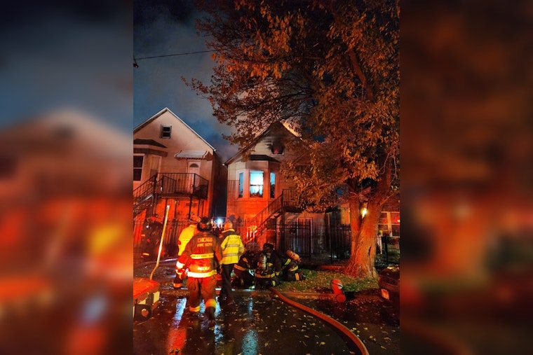 Fire on W. 38th Street Claims Life as Chicago Firefighters Battle