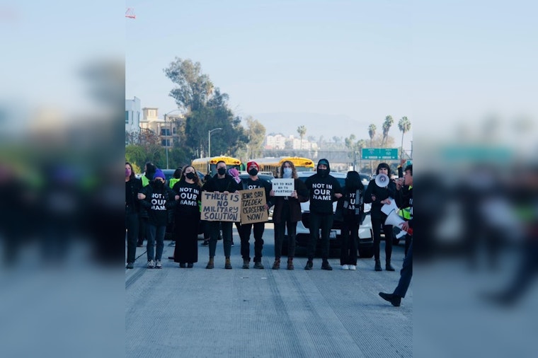 75 Protesters Arrested on 110 Freeway, Disrupting Morning Rush in