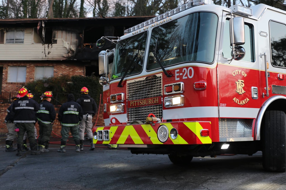 Early Morning Fire Engulfs Decatur Apartments, Red Cross Aids