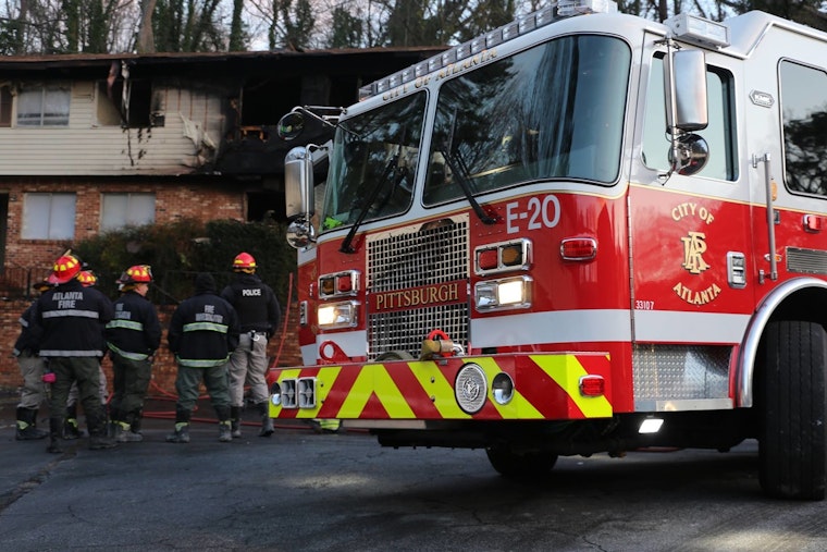 Early Morning Fire Engulfs Decatur Apartments, Red Cross Aids