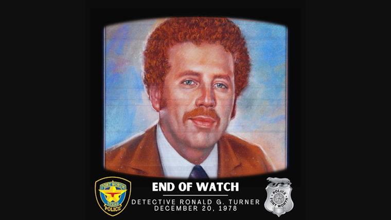 Fort Worth Police Honor Legacy of Detective Ronald G. Turner 45 Years