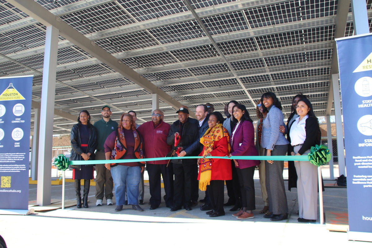 Houston Debuts First Resilience Hub, A Model Of Sustainability And
