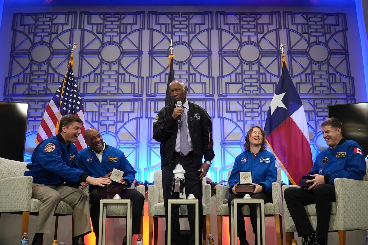 Mayor Turner Hosts NASA's Artemis II Crew for a Cosmic Howdy at