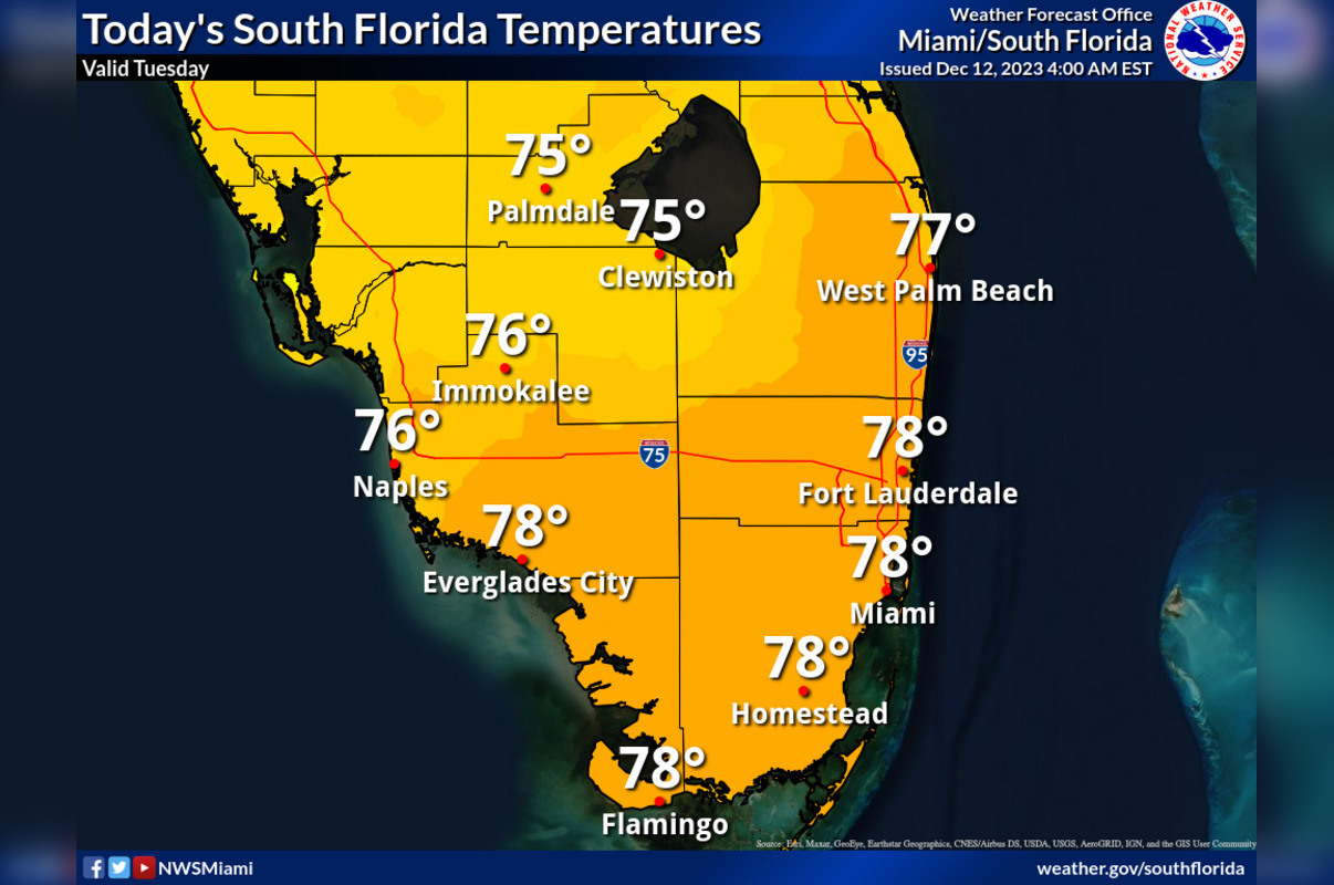 Miami Anticipates Stormy Conditions, Heavy Rain and Strong Winds in