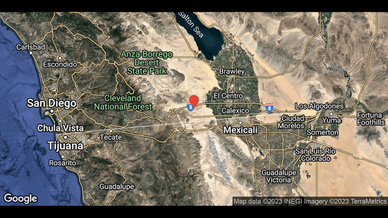 San Diego County Shudders Again as Earth Trembles Near Border