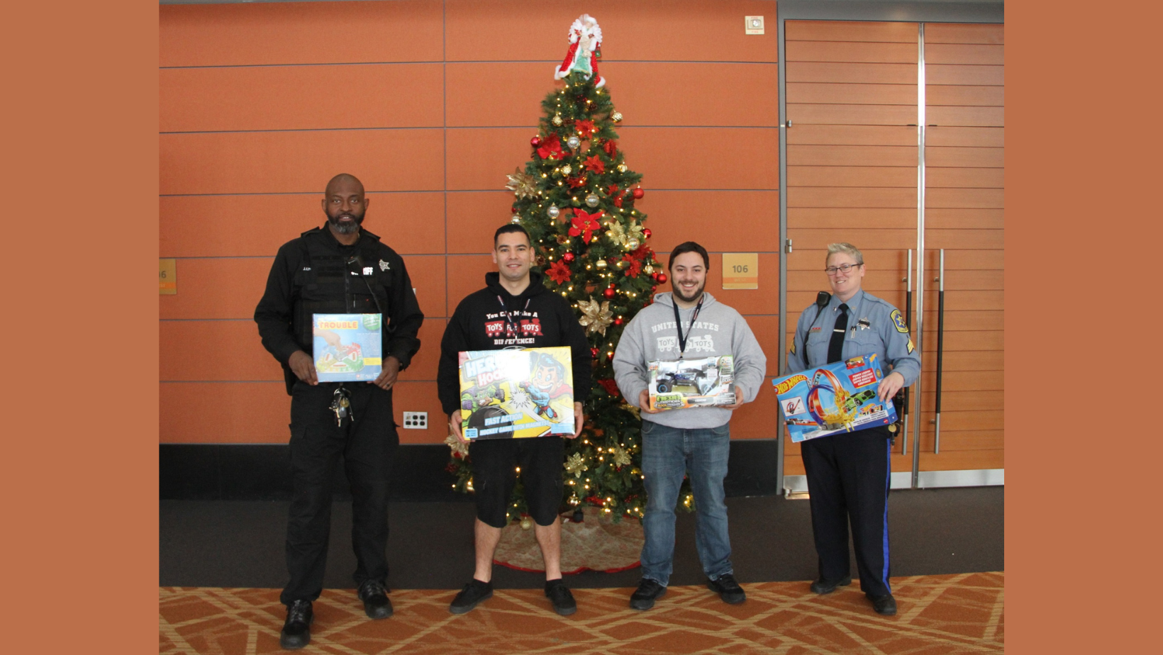 Suffolk County Sheriff's Deputies Deliver Cheer with Toy Haul for