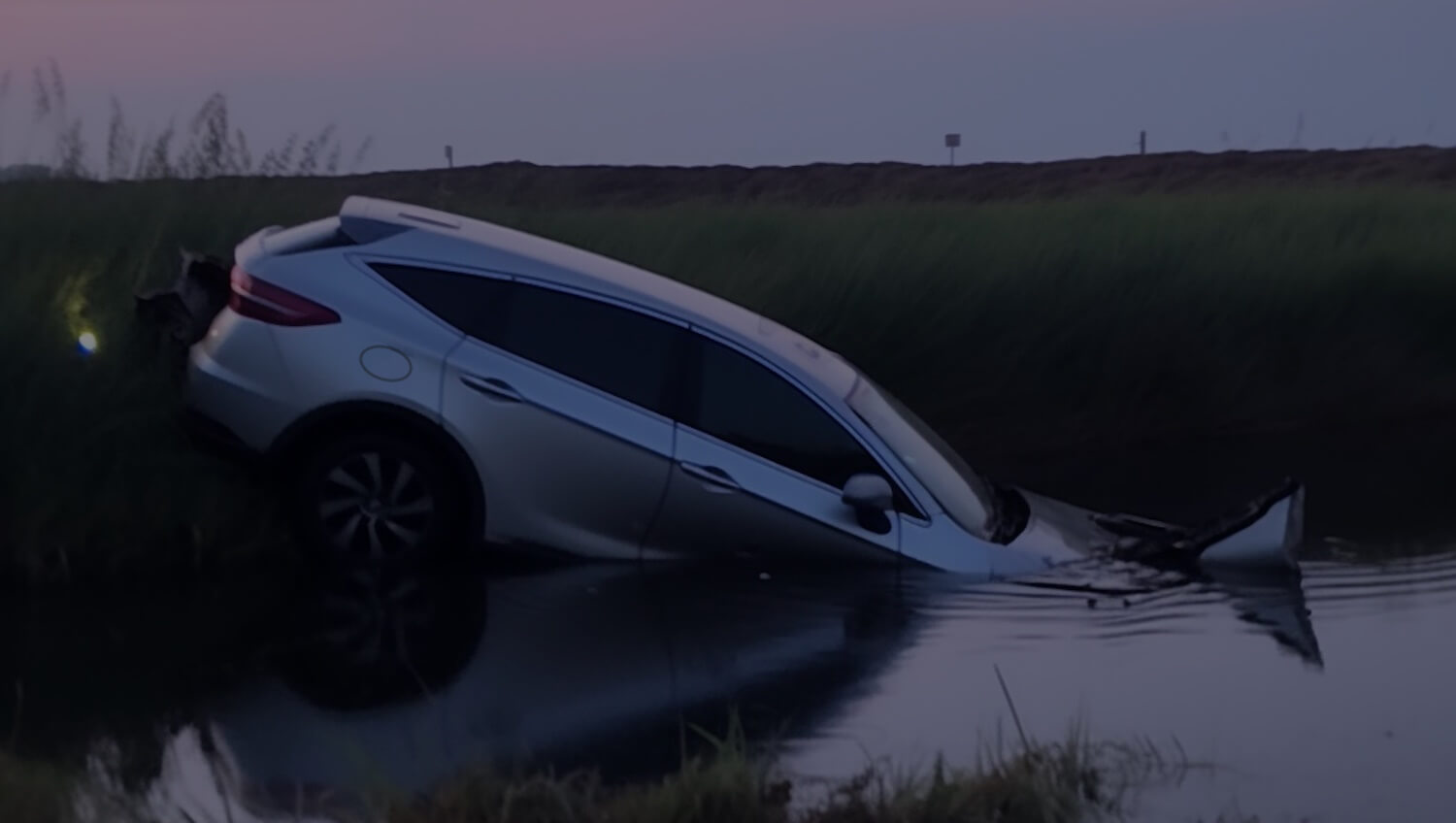 2 Dead After Tesla and Subaru Fall As Far As 50 Feet Into San Mateo