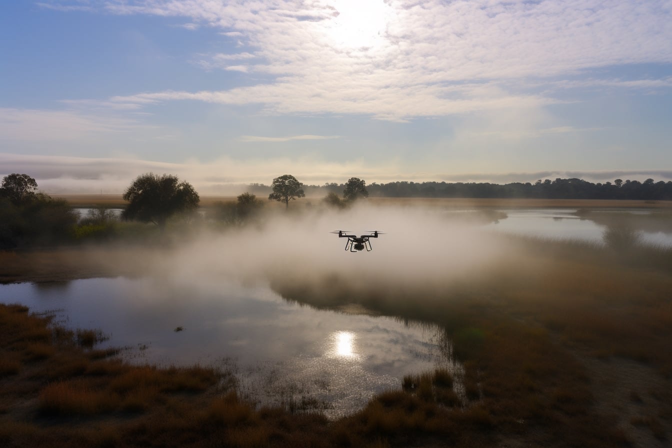 Drones in Santa Clara County Combat West Nile & Rising Mosquito