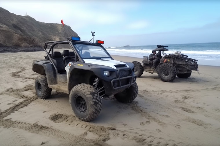 3 Beach Patrol Police Officers Injured in UTV Rollover at La Jolla