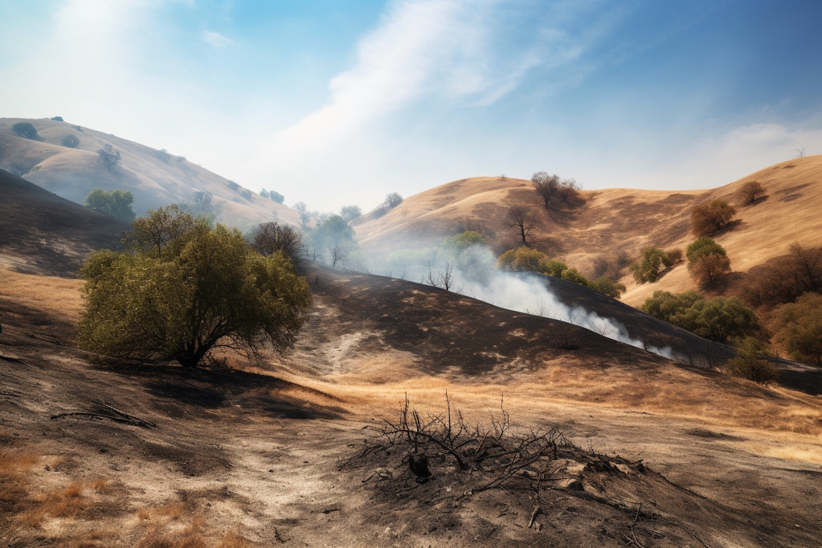 Explosive Ordinance Training Mishap Triggers 100 Acre Wildfire in San