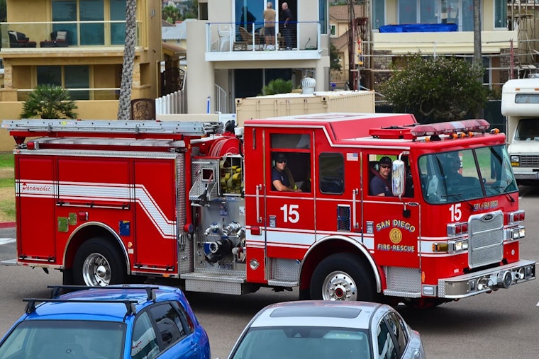 Oceanside Fires Threatened Businesses While Potrero Brush Fire