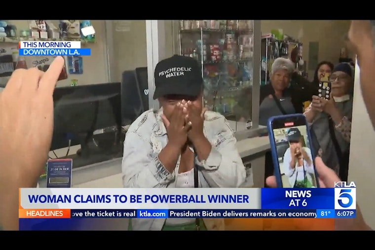 VIDEO: 'Billionaire' Powerball 'Winner' in LA Allegedly a Fake;