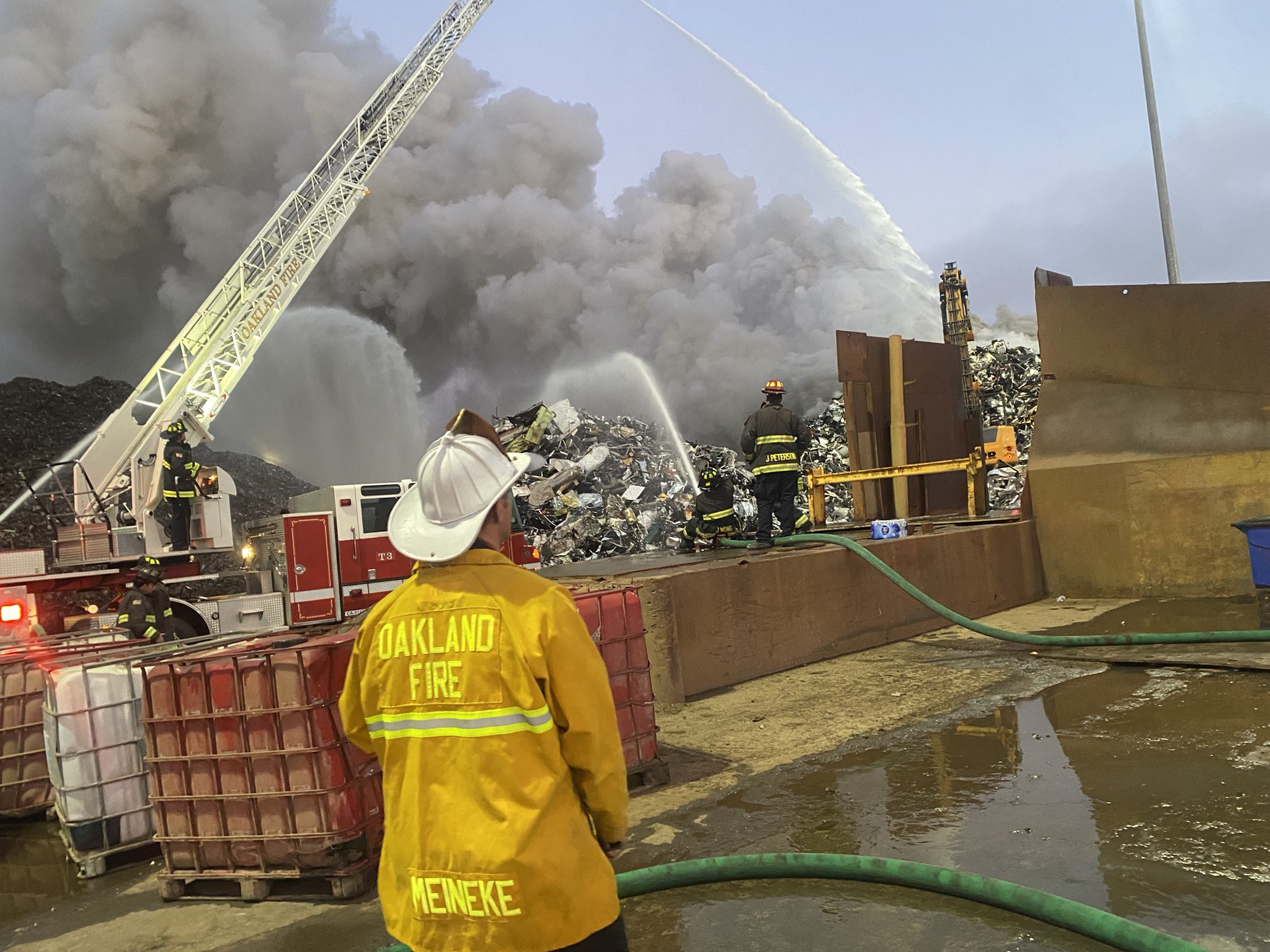 Investigating the Fire at Oakland's Schnitzer Steel Facility