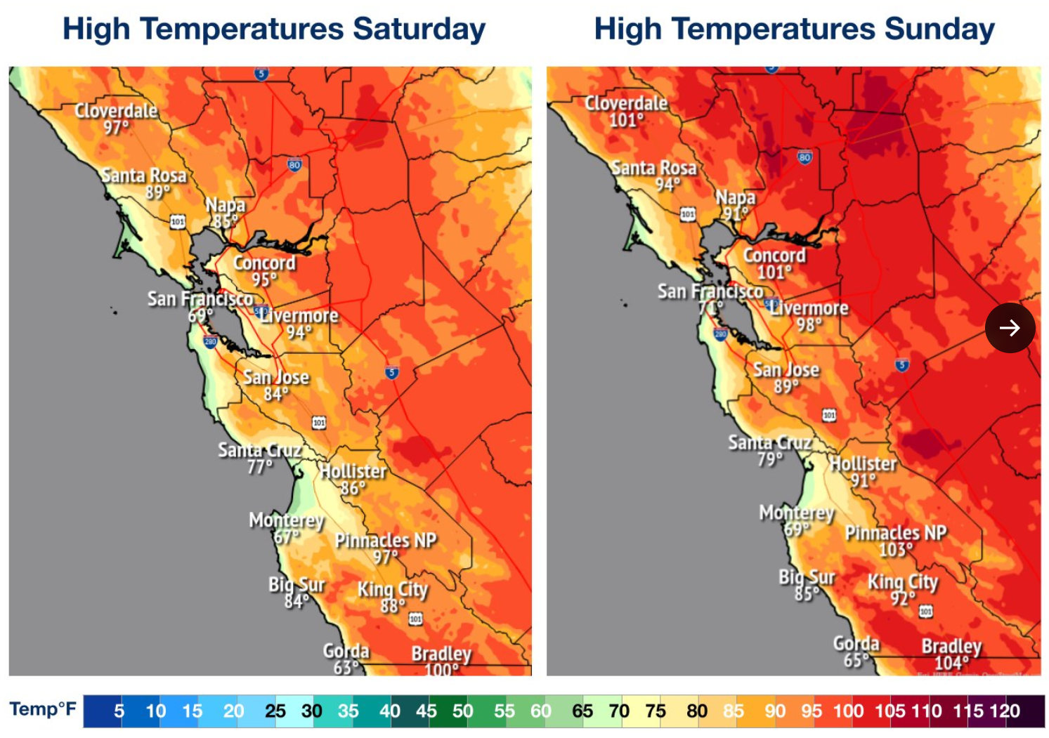 Bay Area Heatwave Alert: Surging Temperatures Expected to Impact
