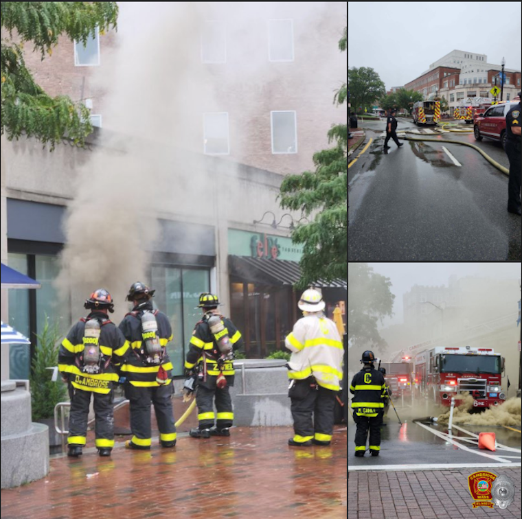 Manhole Fire Creates Chaos in Harvard Square, Traffic Grinds to a Halt