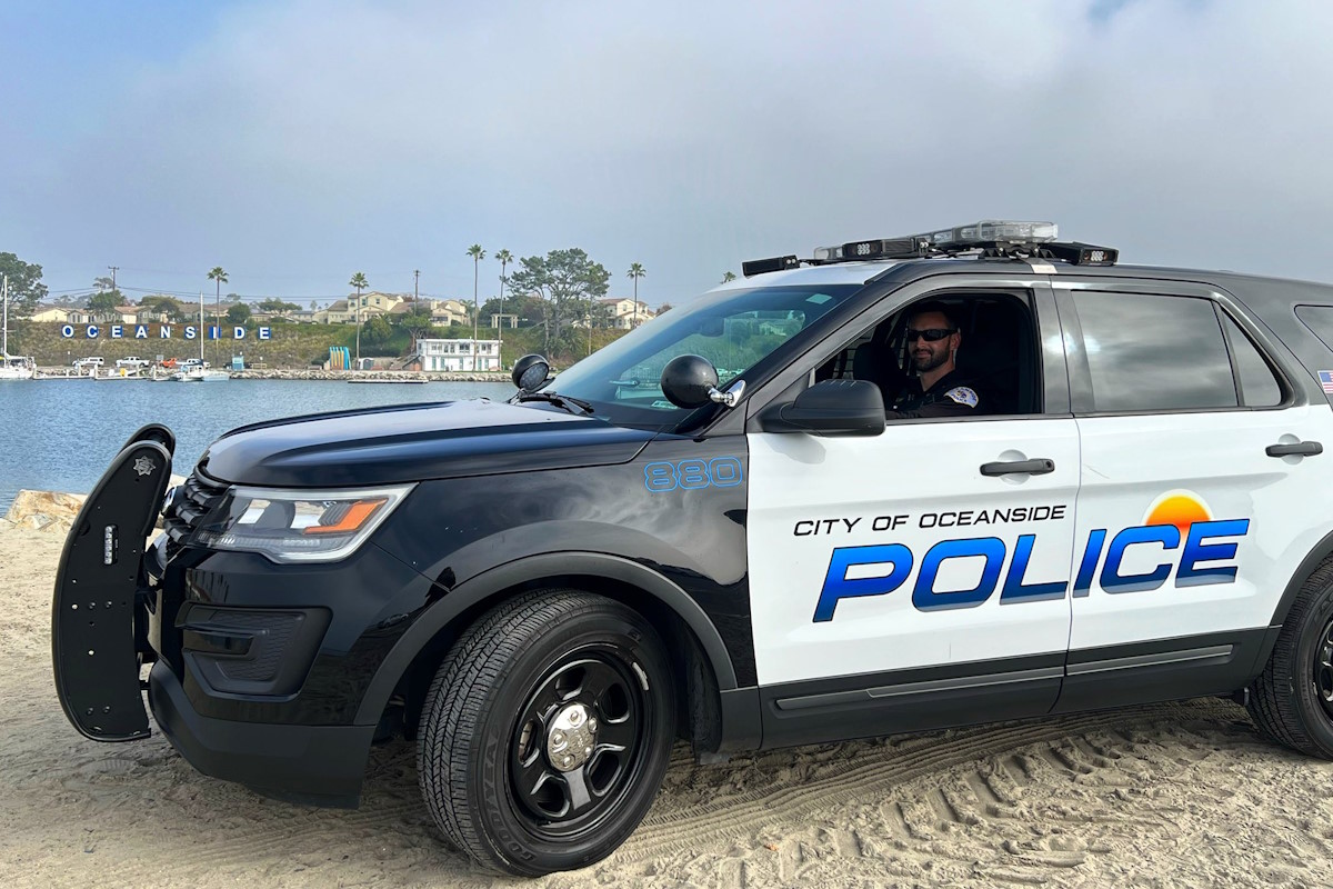 Oceanside's Special Olympian Scores Gold as Honorary Police Officer