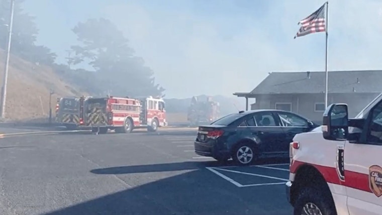 Firefighters Battle Uphill Blaze in Pacifica, Calls for Heightened