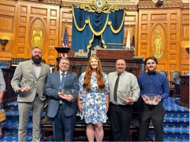 Four Berlin, Mass. Residents Heroically Risk Lives Are Given Awards on