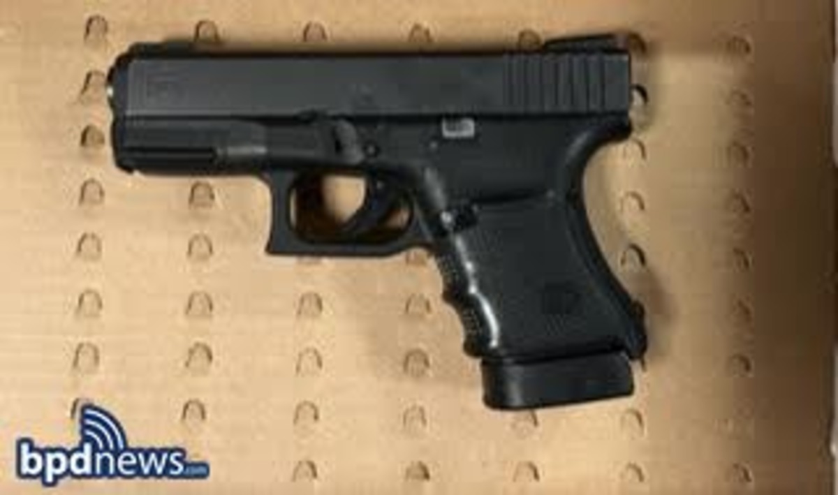 Loaded Firearm Seized in Boston Traffic Stop Today