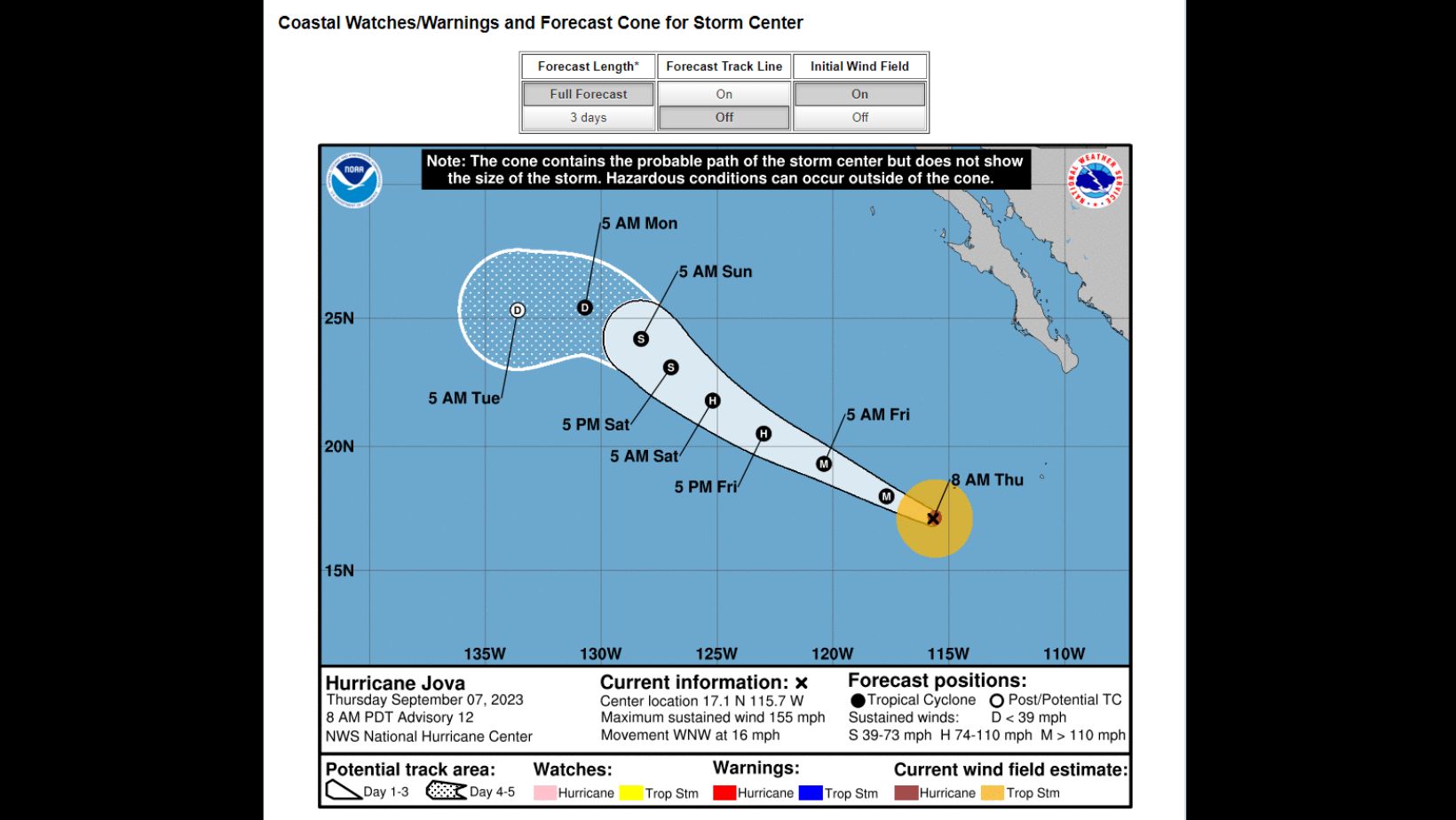 Major Hurricane Jova Likely to Drive Swells Head for SoCal Beaches