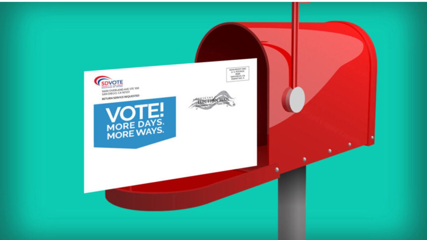 Over 430,000 Postcards Sent to Voters for Upcoming Nov. 7 Election for