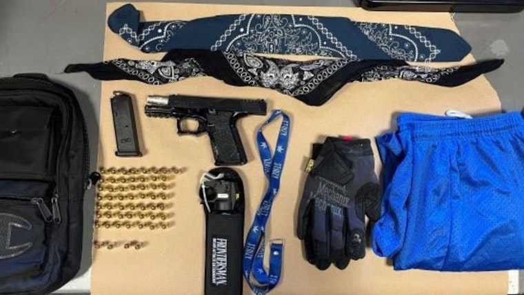 Santa Rosa PD Discover Concealed Ghost Gun, and Suspected Gang