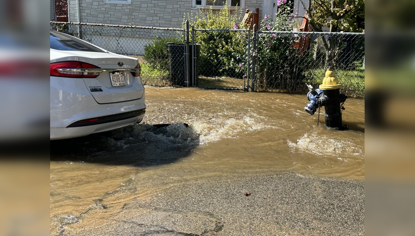Unforeseen Water Main Break Floods Boston Neighborhood