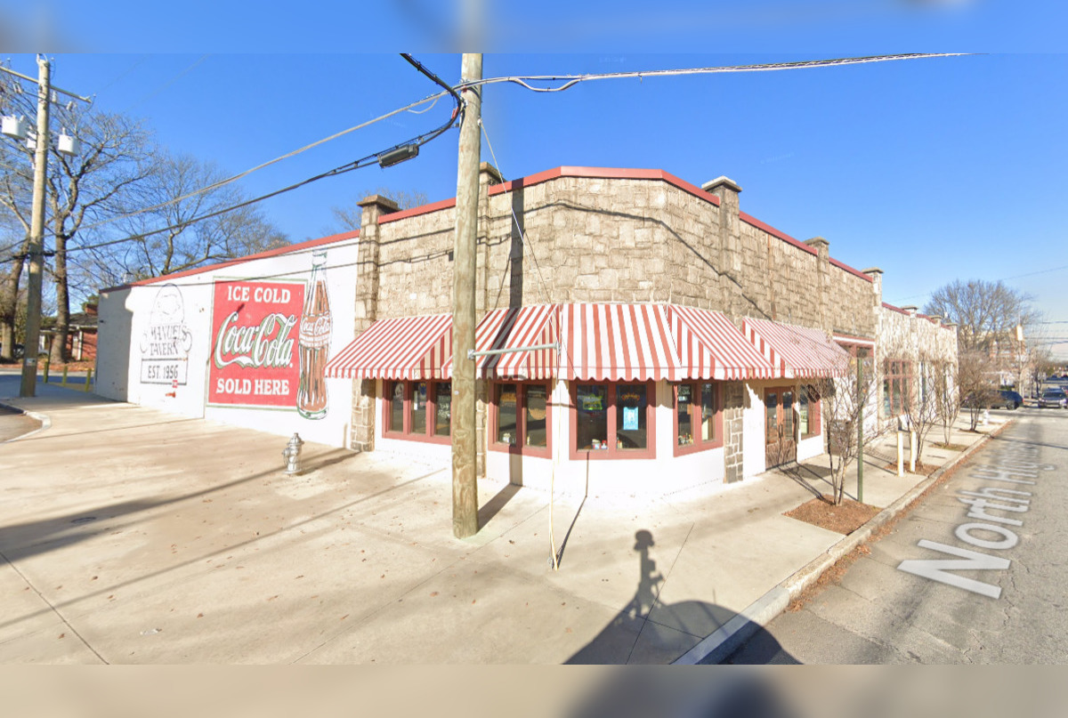 Atlanta's Manuel's Tavern Defaced with Graffiti Prior to Mayor's Event