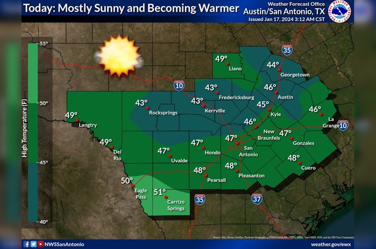Austin on Alert for Severe Cold Snap, Hard Freeze Warning in Effect