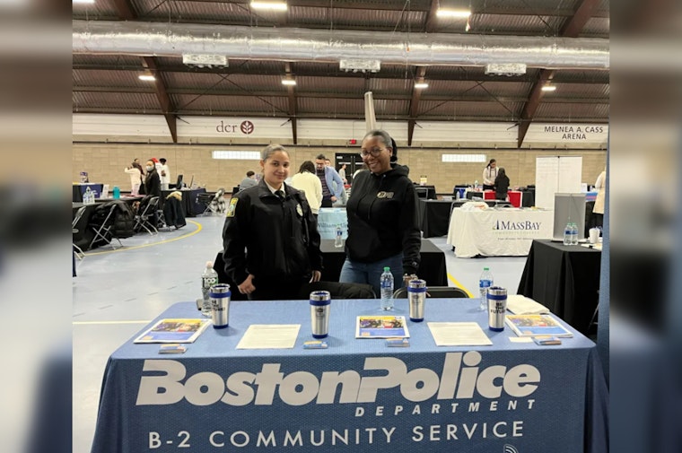 Boston Police Department Seeks Recruits Through Community Event in