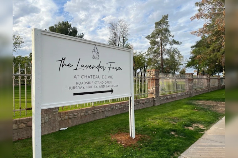 Chateau de Vie in Chandler Opens Doors to Lavender Farm and
